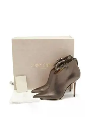 JIMMY CHOO Blaize Crystal Embellished Ankle Boots