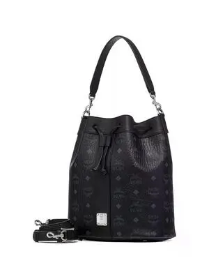 Mcm Dessau Visetos Medium Bucket Bag