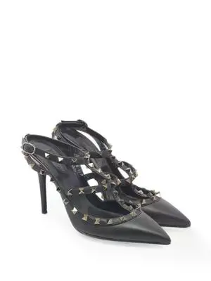 Valentino Garavani Rockstud Embellished Stiletto Pumps