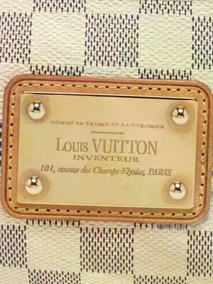 LOUIS VUITTON Eva Damier Azur Shoulder Bag