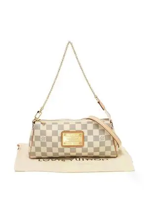 LOUIS VUITTON Eva Damier Azur Shoulder Bag