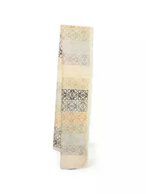 Loewe Anagram-print Scarf