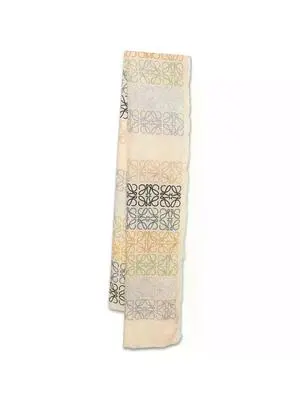 Loewe Anagram-print Scarf