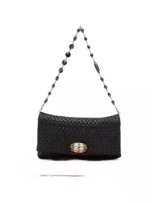 Miu Miu Crystal-embellished Shoulder Bag