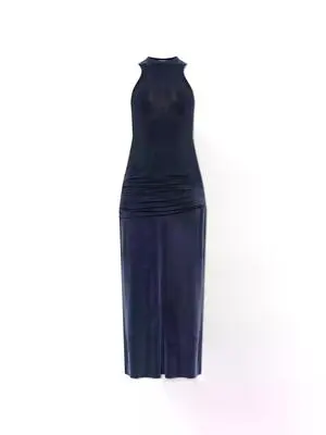 IRO PARIS Ruched Waist Maxi Dress
