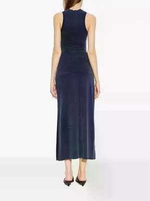 IRO PARIS Ruched Waist Maxi Dress