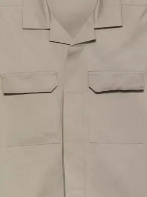 Rick Owens Magnum Tommy Chest-pockets Cotton Shirt