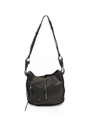 Loewe Medium Hammock Leather Shoulder Bag - Black