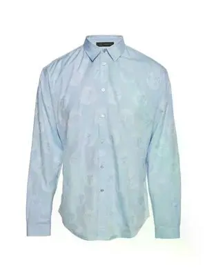 Versace Medusa Head Shirt - Blue