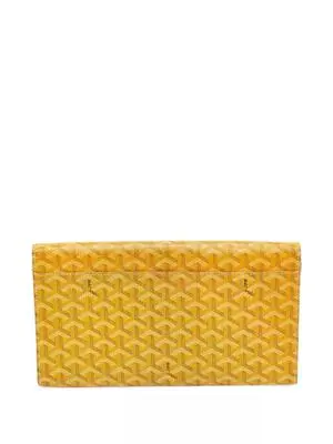 Goyard 2008 Monte Carlo Bois Goyardine-canvas Clutch Bag