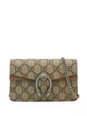 Gucci Dionysus Gg Supreme Shoulder Bag - Neutrals