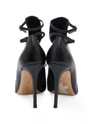 GIANVITO ROSSI Double-buckle Heeled Ankle Boots