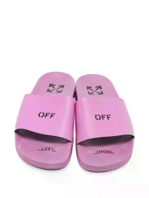 Off-White Logo-print Slides