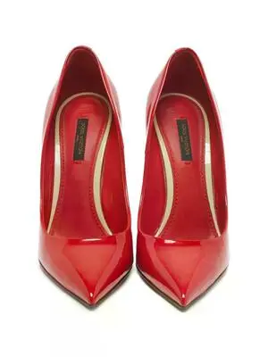 LOUIS VUITTON Patent Leather Pointed Toe Stiletto Pumps