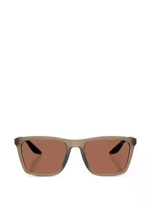 Prada Rectangle-frame Sunglasses - Neutrals