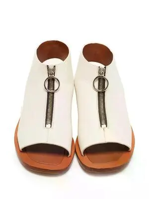 Celine Zip Detail Sandals