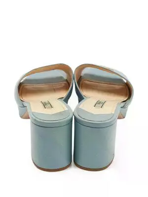 Prada Saffiano Leather Sandals