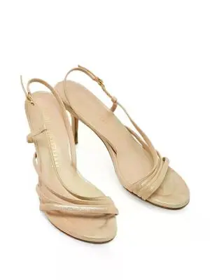STUART WEITZMAN Mondrian Glam Slingback Sandals