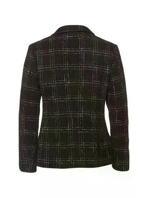 Etro Checked Single-breasted Blazer