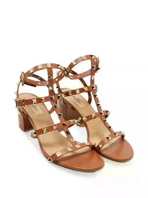Valentino Garavani Rockstud Caged Heeled Sandals