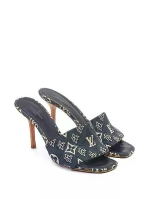 LOUIS VUITTON Since 1854 Monogram-canvas Sandals