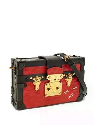LOUIS VUITTON Petite Malle Épi-leather Shoulder Bag - Red