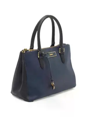 Dkny 2015 Double-zip Leather Tote Bag