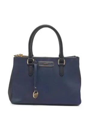 Dkny 2015 Double-zip Leather Tote Bag
