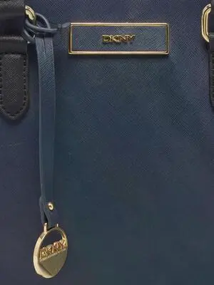 Dkny 2015 Double-zip Leather Tote Bag