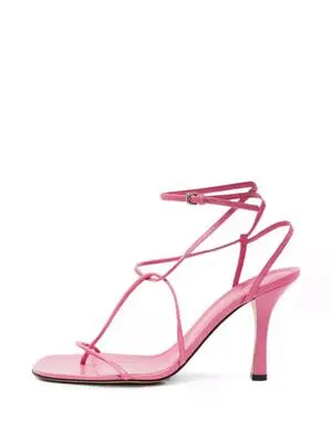 Bottega Veneta Leather Ankle-strap High Heel Sandals