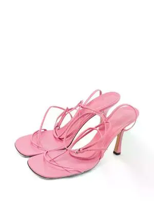 Bottega Veneta Leather Ankle-strap High Heel Sandals