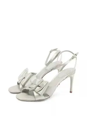 Rene Caovilla Bow-embellished Heeled Sandals