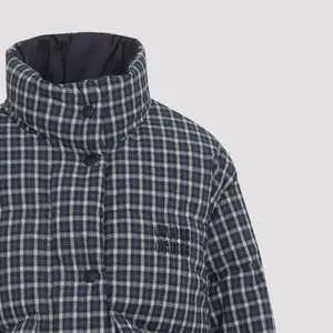 Miu Miu Reversible Down Jacket - Blue