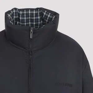 Miu Miu Reversible Down Jacket - Blue