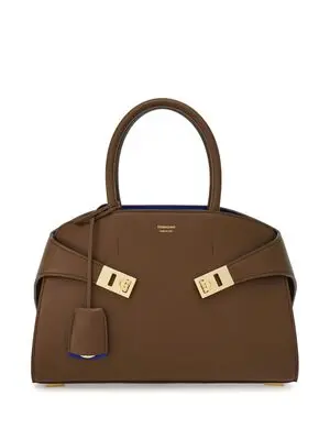 FERRAGAMO Hug Small Leather Handbag - Multicolor