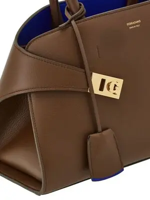 FERRAGAMO Hug Small Leather Handbag - Multicolor