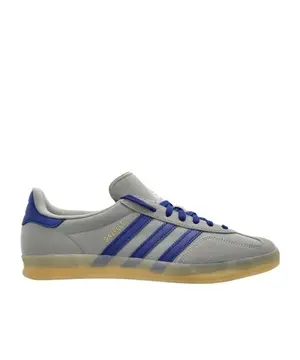ADIDAS ORIGINALS Gazelle Indoor Lace-up Sneakers - Grey