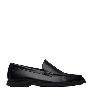 Hugo Boss Embossed Logo Loafers