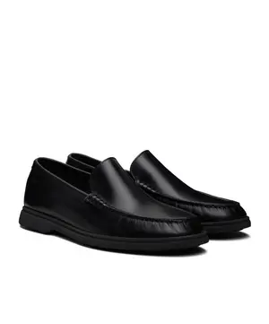 Hugo Boss Embossed Logo Loafers