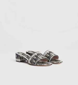 Dior Dentelle Heeled Slide