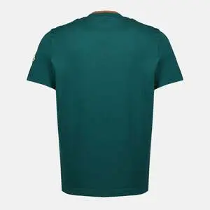 Moncler Logo Embroidered Crewneck T-shirt