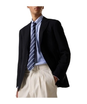 Canali Solid Color Wool Blazer