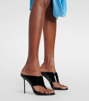 Paris Texas Lidia 105 Patent Leather Mules