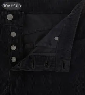 TOM FORD Logo-patch Mid-rise Skinny Jeans
