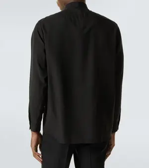 LARDINI Tencel And Linen Shirt