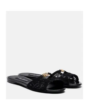 Dolce & Gabbana Dg Lace Slides