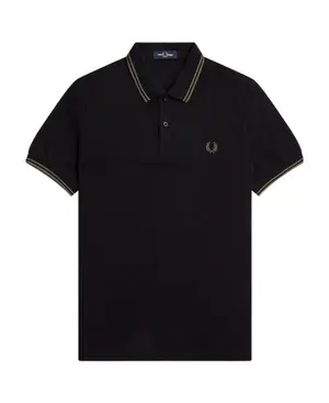 Fred Perry Contrast-trim Cotton Polo Shirt