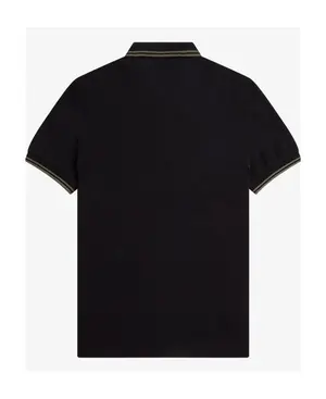 Fred Perry Contrast-trim Cotton Polo Shirt