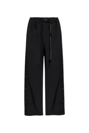 Y3 Wide-leg Trousers - Black