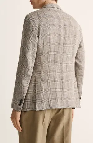 Mango Slim Fit Prince Of Wales Check Sport Coat